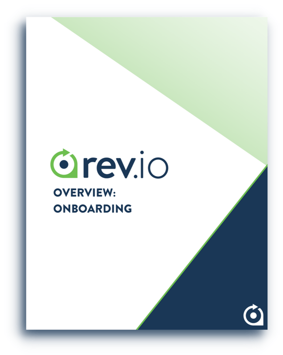 Rev.io Onboarding | Rev.io
